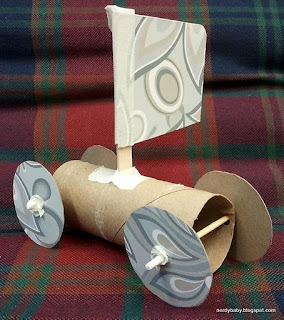 Nerdy Science: Toilet Paper Tube Sail Cars