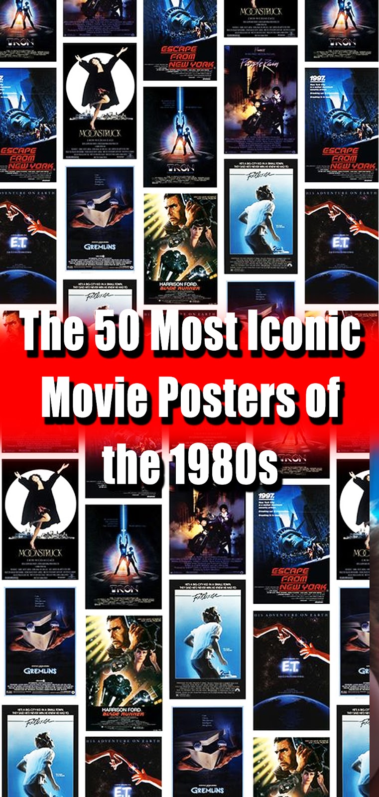 The 50 Most Iconic Movie Posters Of The 1980s Iconic Movie Posters - Riset