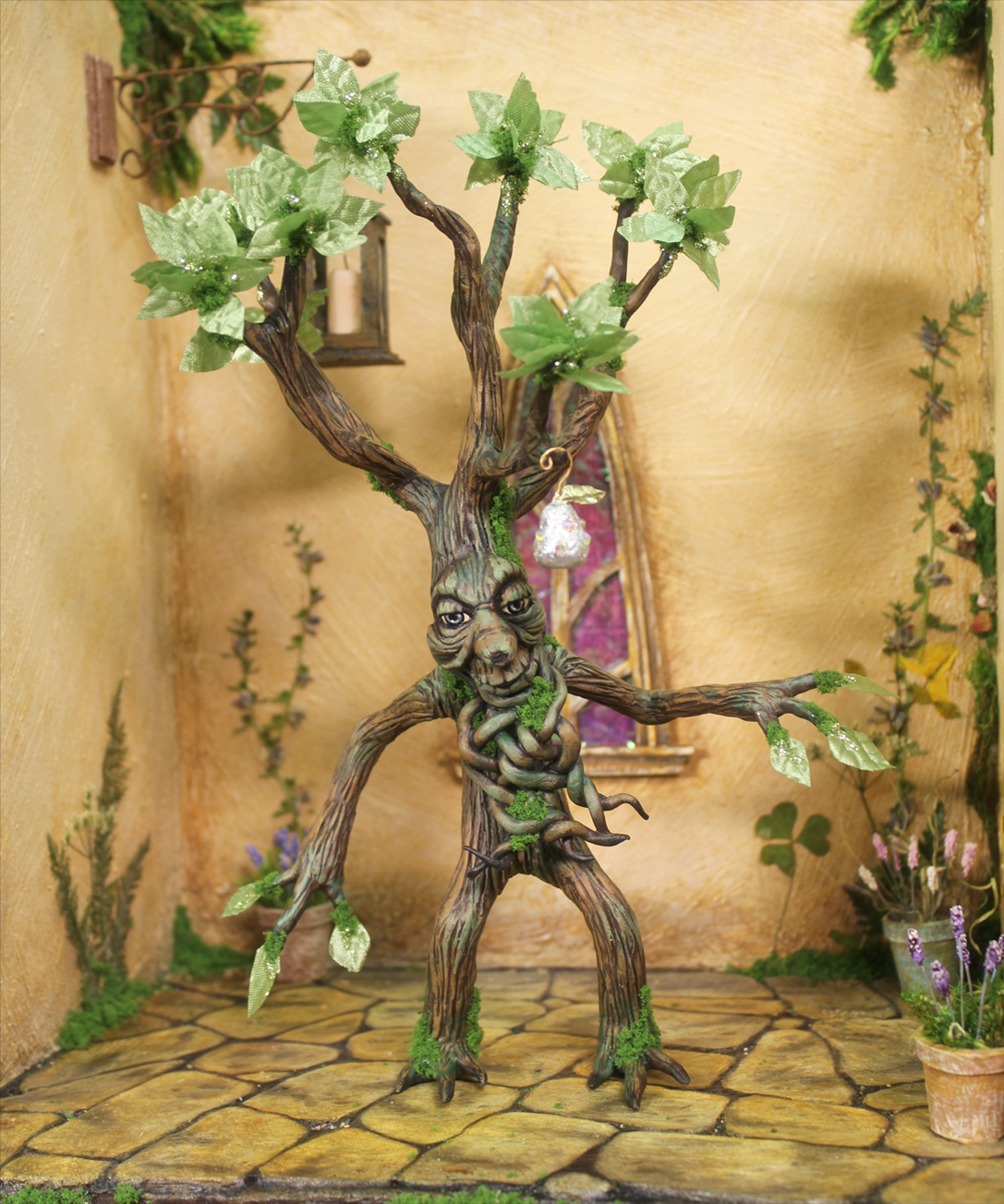 Fairy Willow's Troll Factory: Nottingham Troll Tree Ent with Silver ...