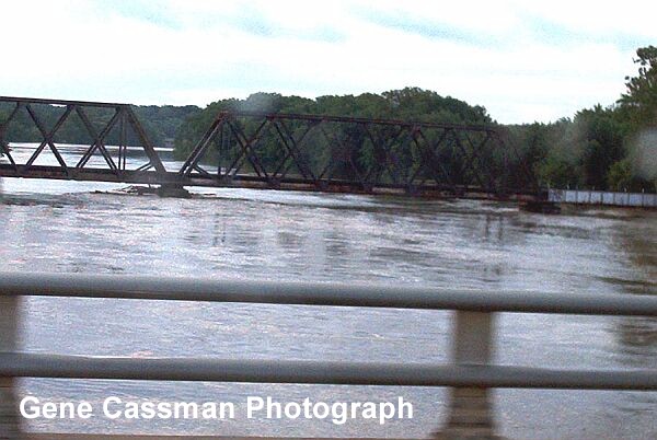 Industrial History: Davis Ferry and CSX/L&N/Monon Bridges over Wabash River