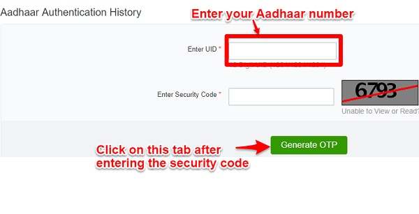 How To Check Aadhaar Authentication History Simple Steps Explained Here
