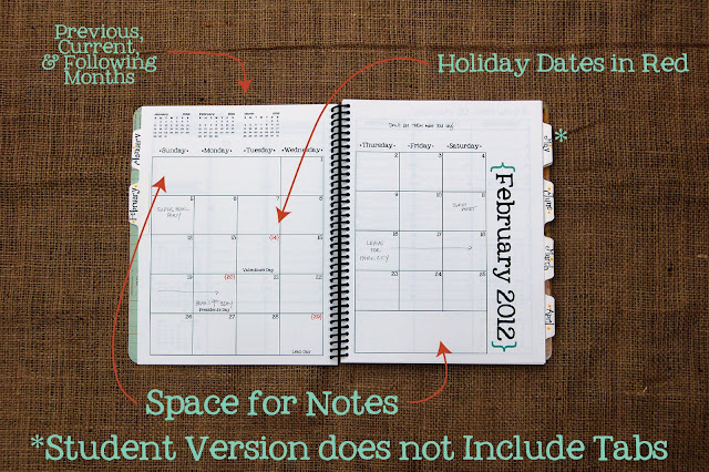 MAAY Products: Student Academic Planners