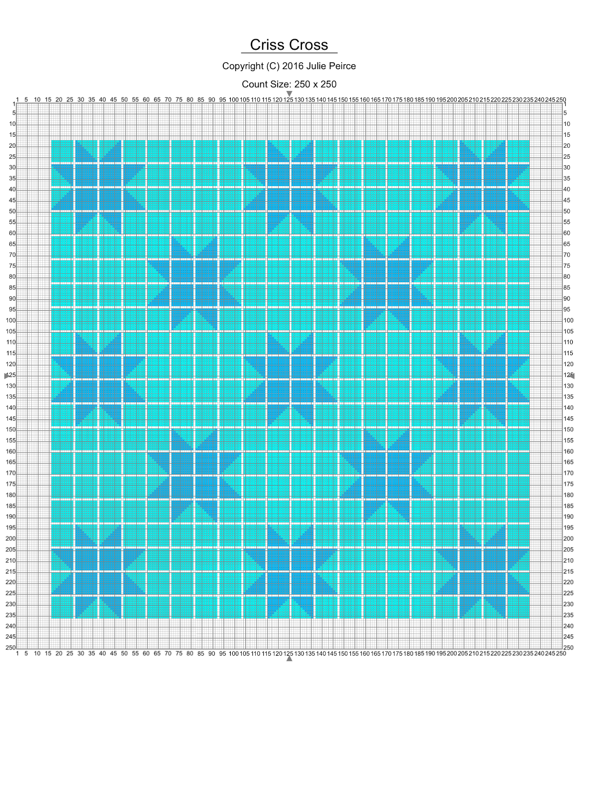 Julie's Corner Of The World: Criss Cross