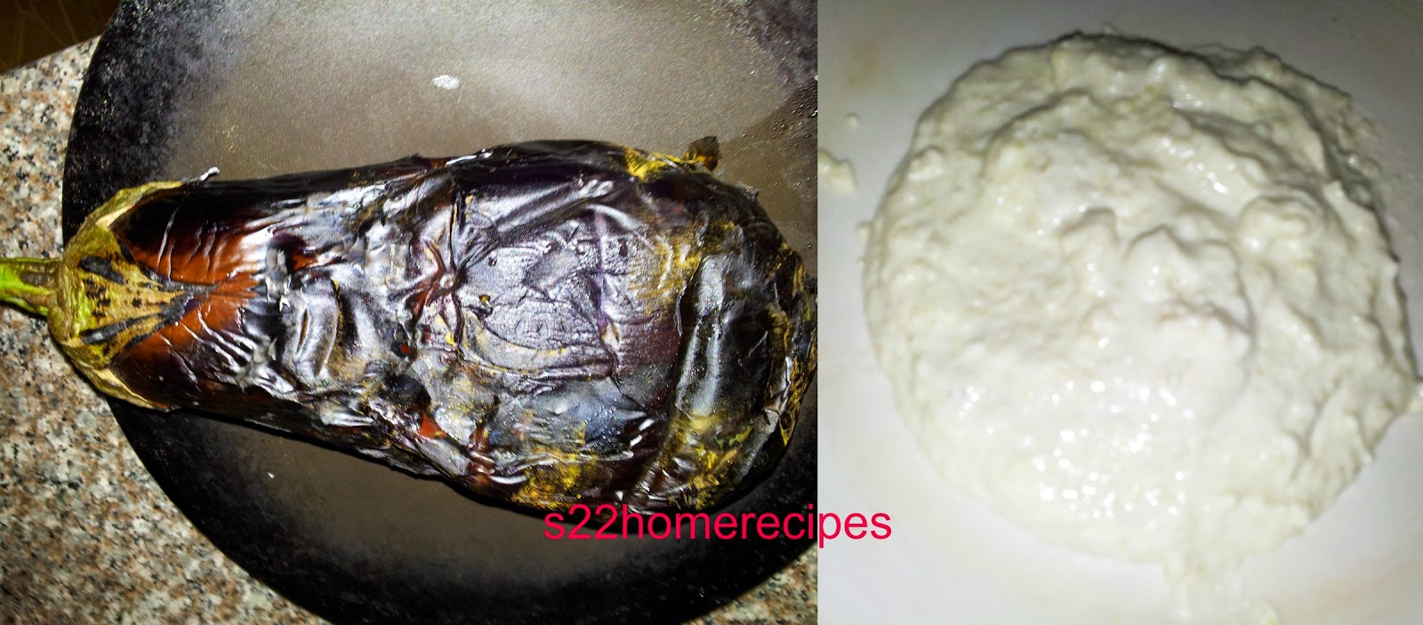 Moutabel(Arabic brinjal dip)