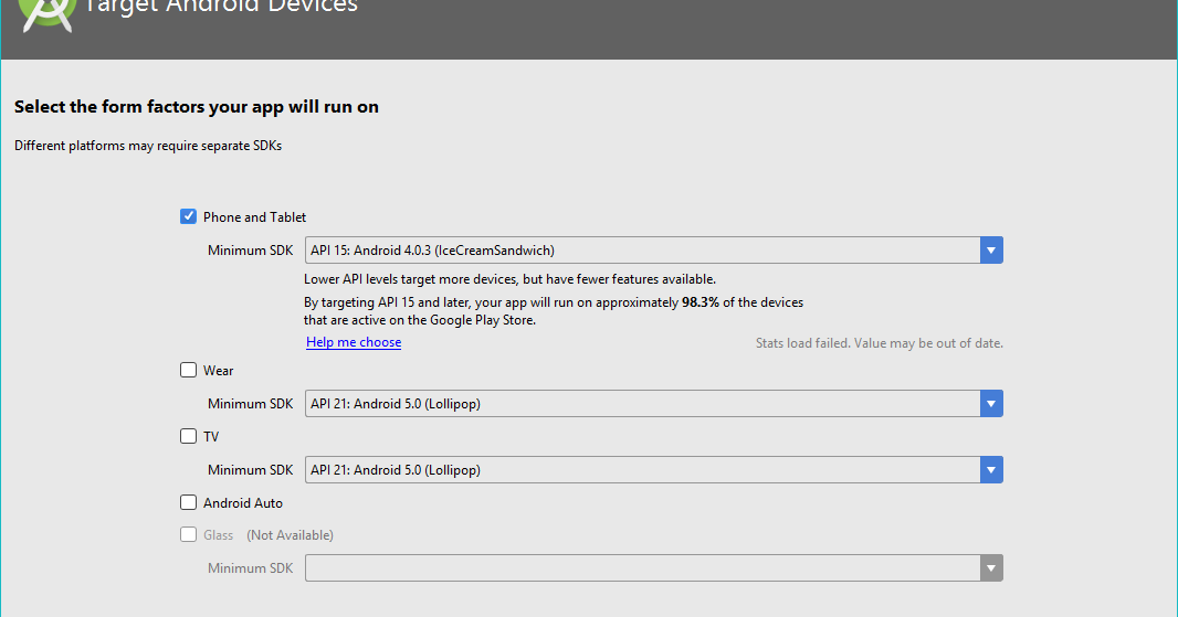 Android studio spinner input - weops