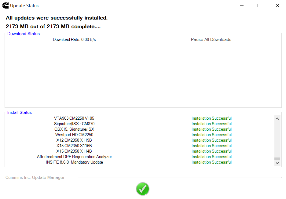 Getting Started: Cummins Update Manager (CUMMINS Engines) - Blog.Teknisi