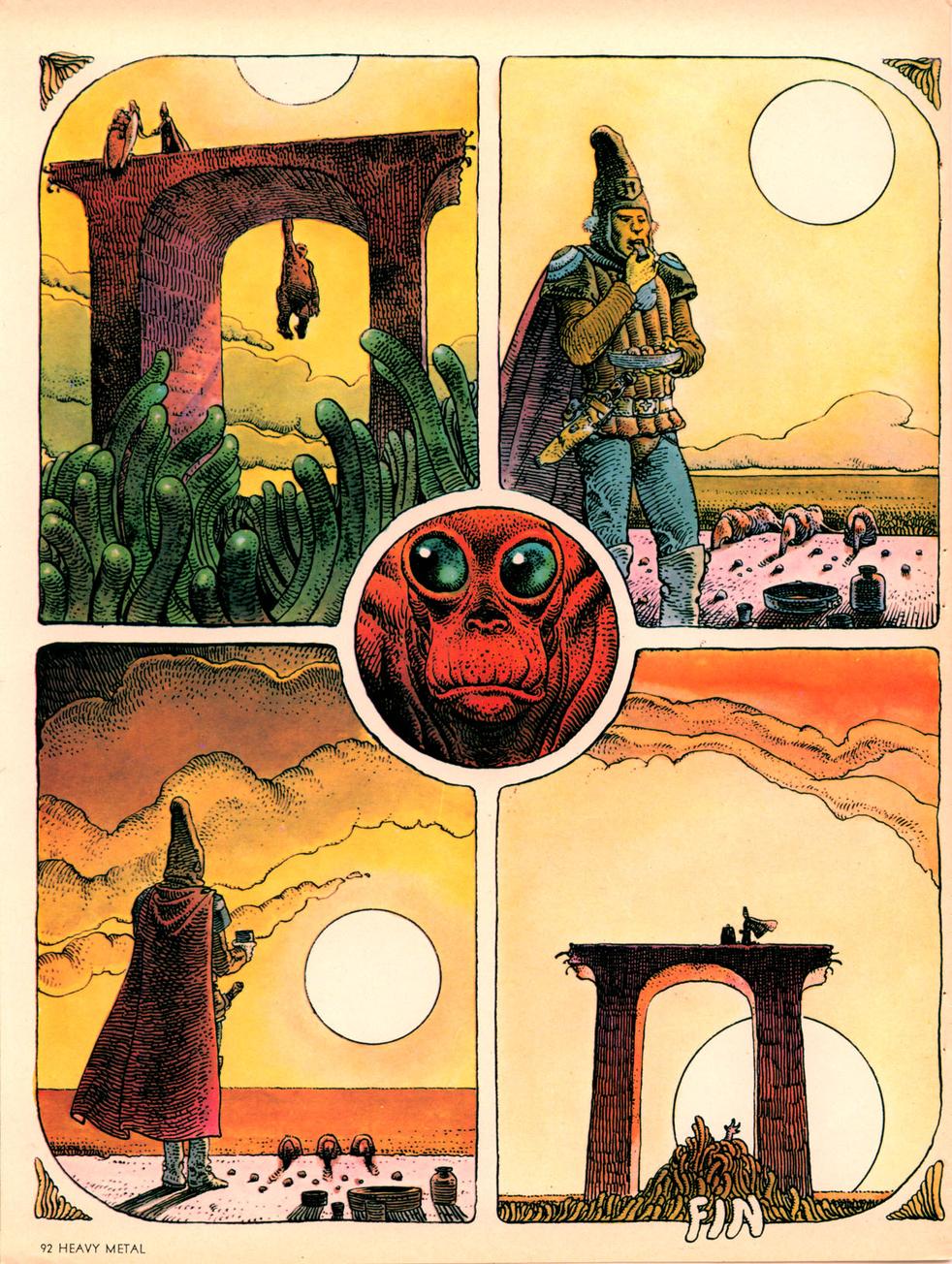 A Cloister of Wolves and Fire: RIP Moebius