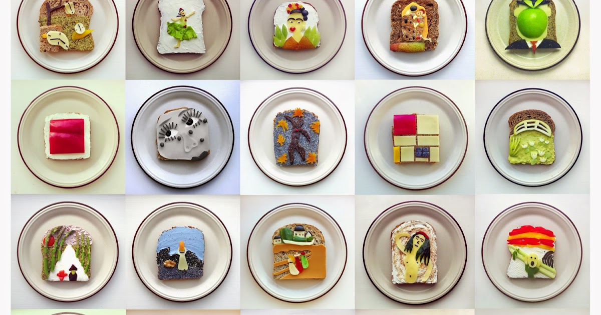 idafrosk: the food art blog: The Art Toast Project