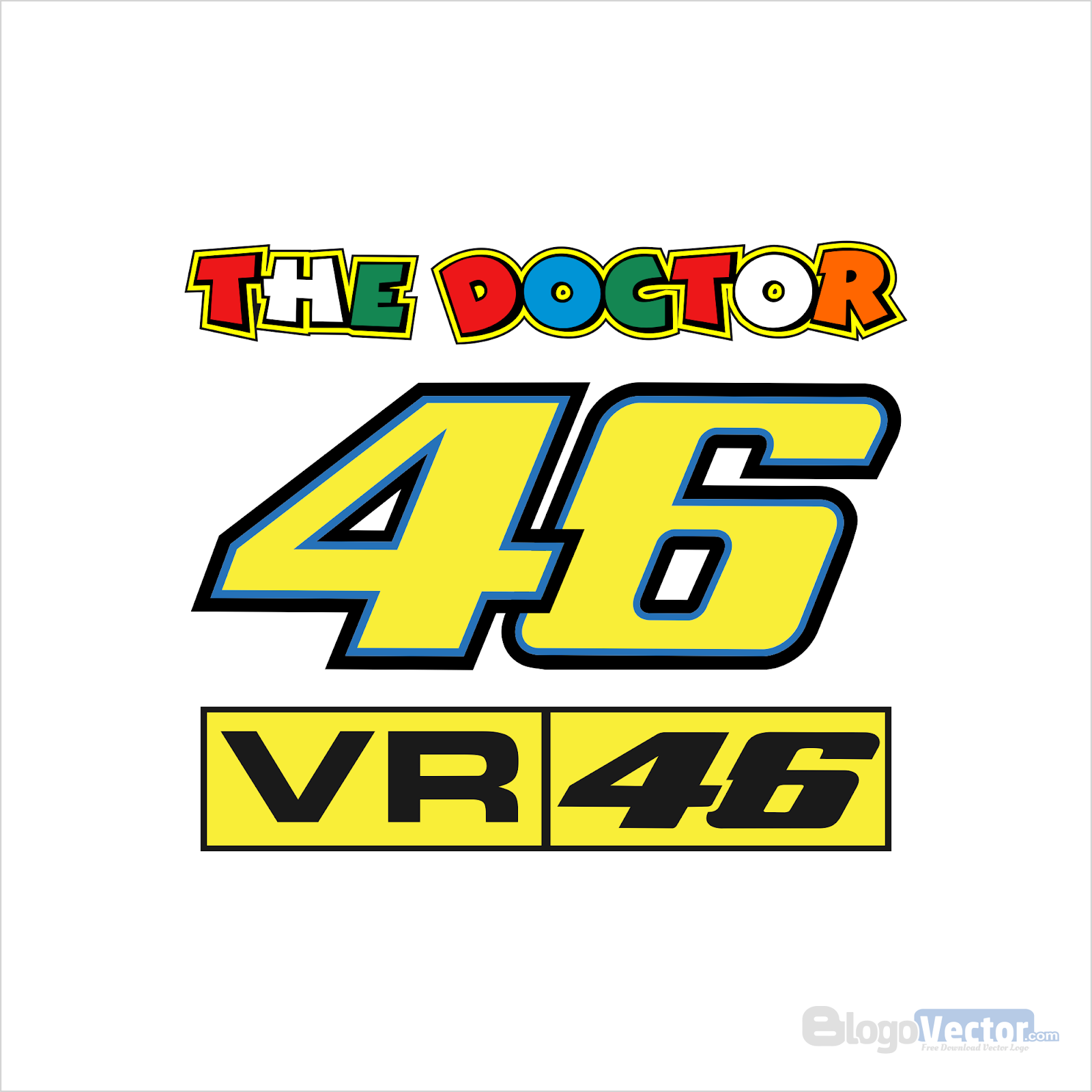 VR 46 The Doctor Logo vector (.cdr) - BlogoVector