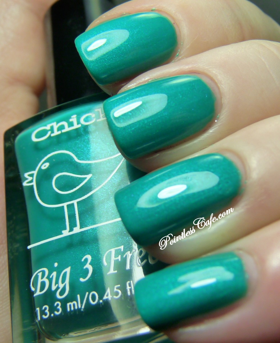 Chick Nail Polish Gavie Green | Pointless Cafe