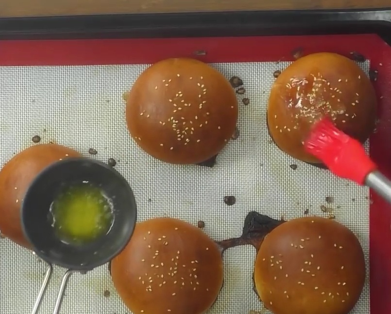 How to make Burger Buns at Home | Homemade Burger Buns Recipe ...