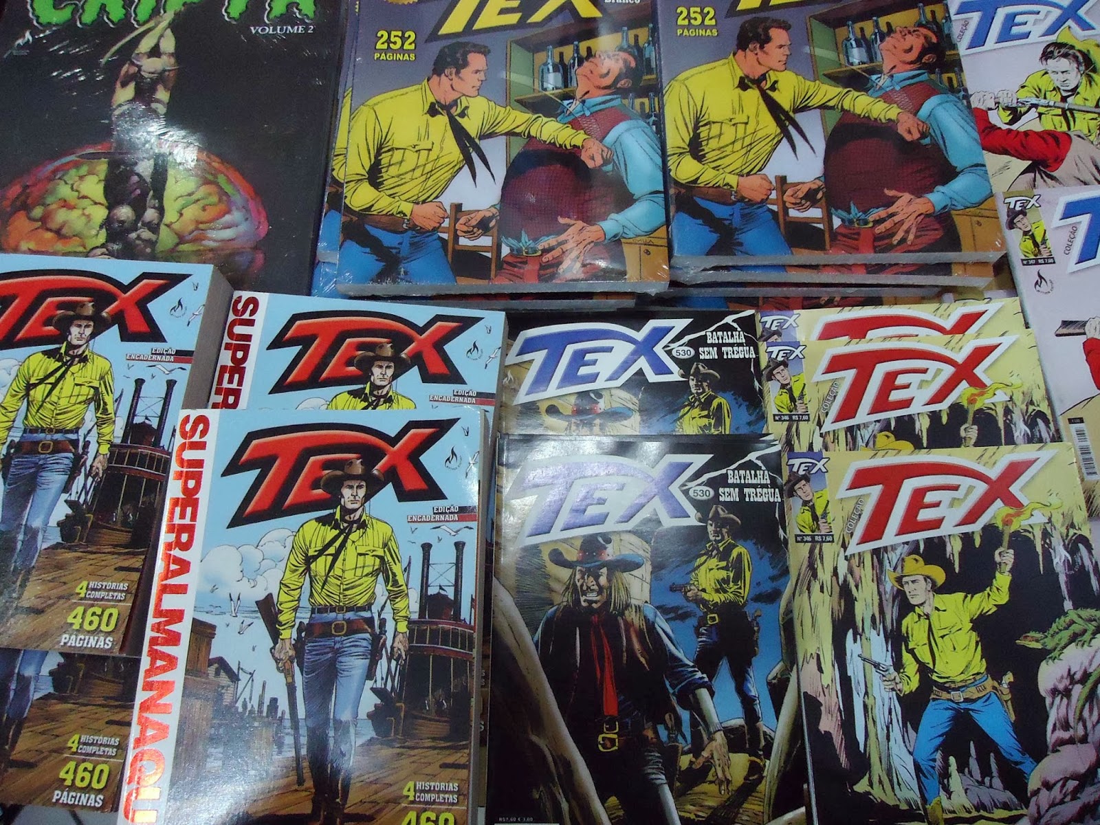 ZONA FRANCA COMICS: TEX EM CORES 17 / SUPERALMANAQUE TEX / TEX COLEÇÃO