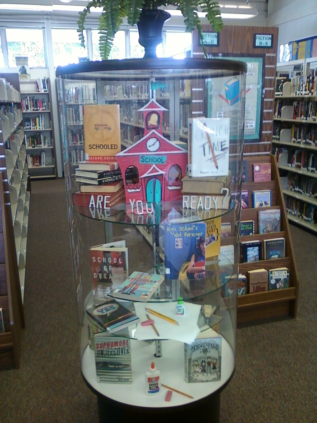 Back To School Library Displays
