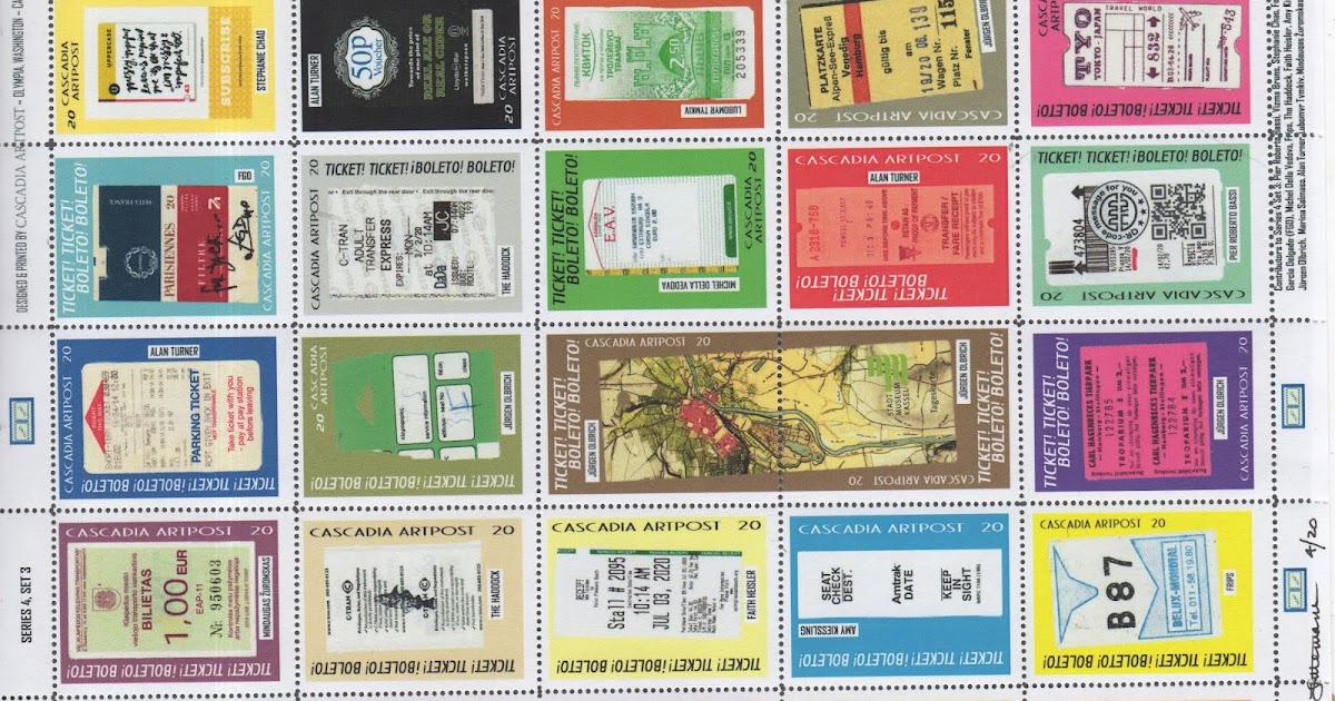 The Postal Ledger: Ticket Ticket! Boleto! Boleto!