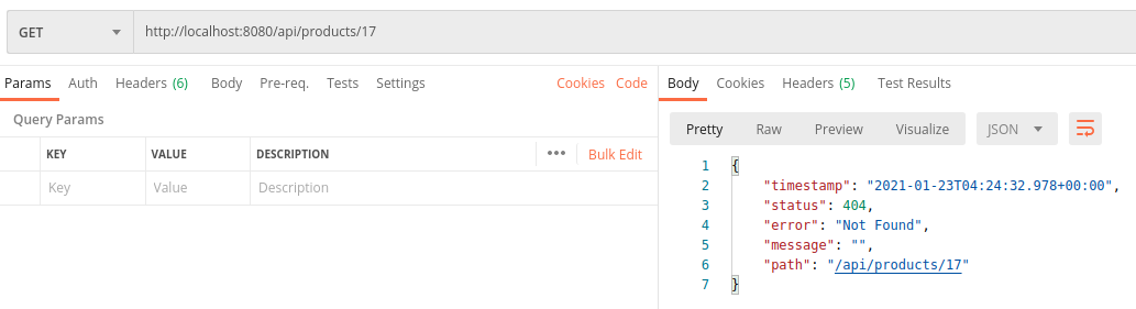 Handle Exceptions in SpingBoot REST API Handle Exceptions in SpingBoot REST API
