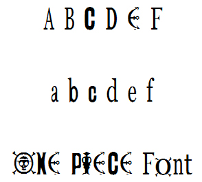 Download Font: One Piece Font