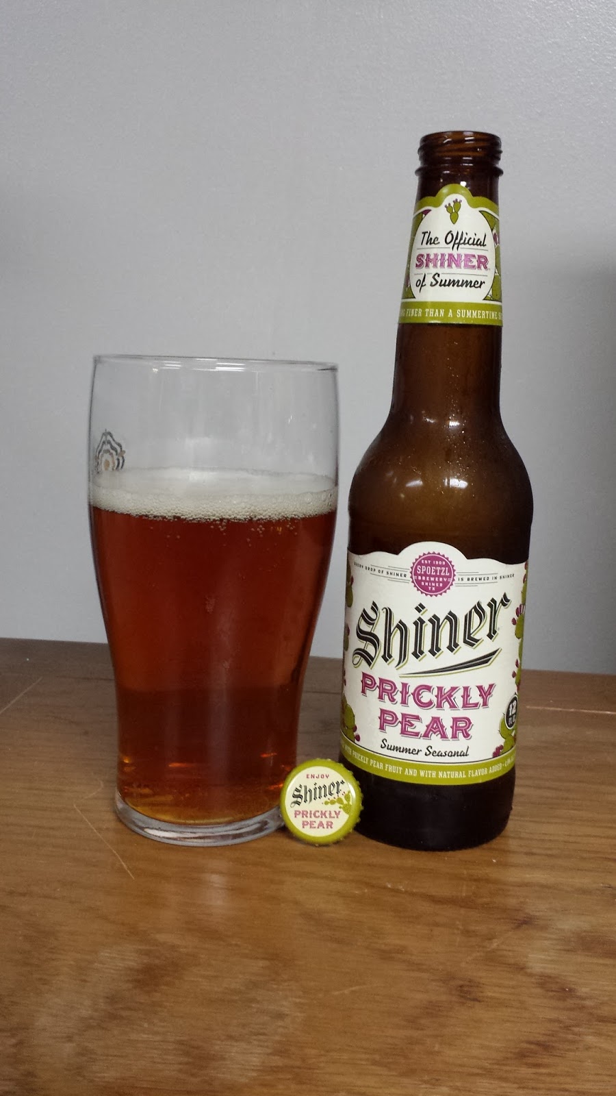 Mikes Beer Blog: Shiner: Prickly Pear