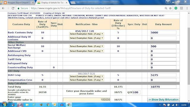 How to calculate customs duty in Import 2018 2019 ~ Export Import India