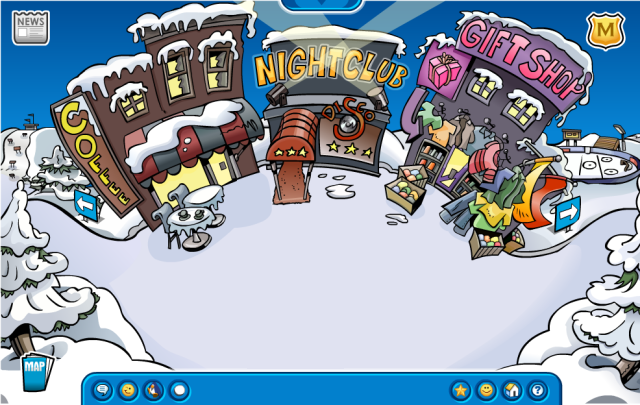 club penguin guide: tour (gift shop)