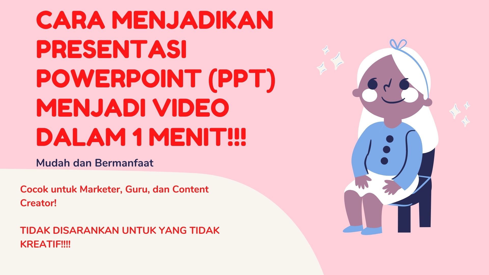 Cara Mengubah PPT (Powerpoint) Menjadi Video dalam 1 Menit - Petunjuk ...
