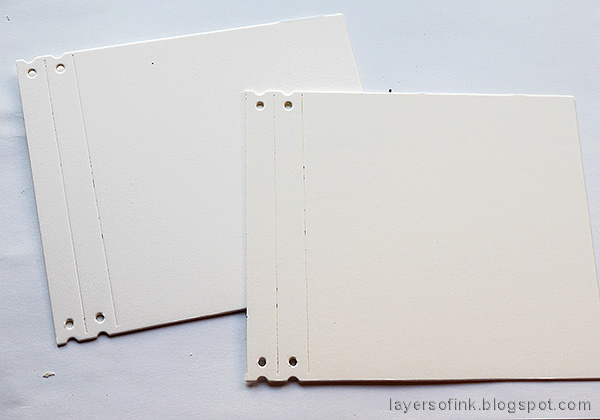 Layers of ink: Vintage Floral Folio Notebook