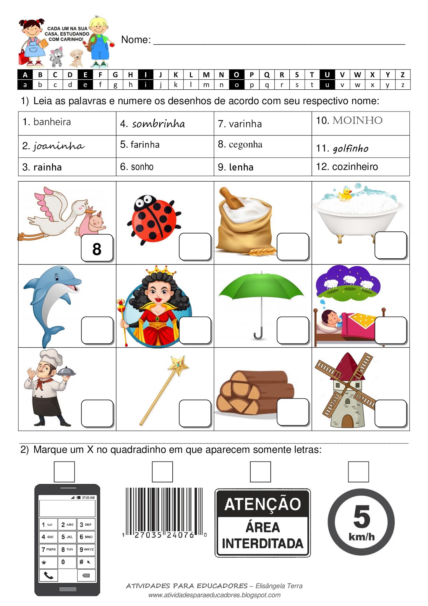 Palavras Nha Nhe Nhi Nho Nhu - RETOEDU