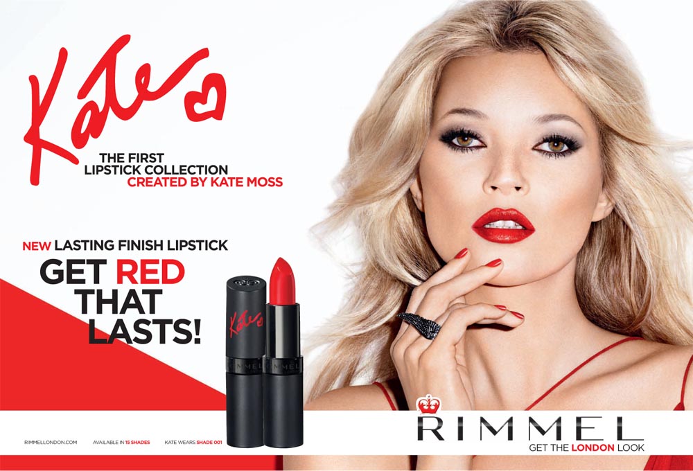 IN MY HEELS: -Tested ; kate Moss Rimmel Red Lipstick-