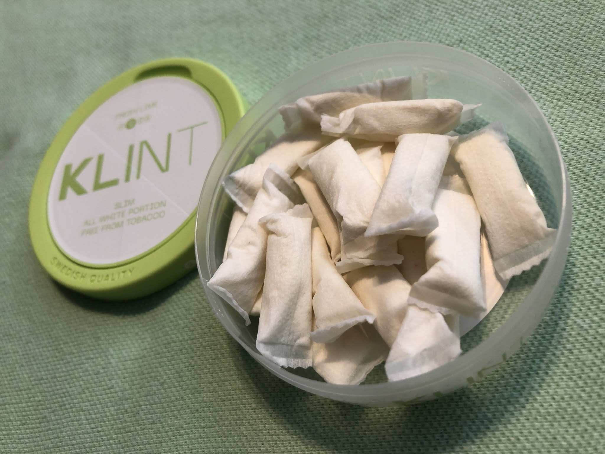 Klint Nicotine Pouches: Lime - Review. 26 April 2021.