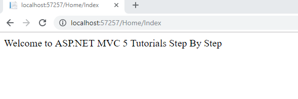 Views In ASP.NET MVC 5 ~ Programming With Shri