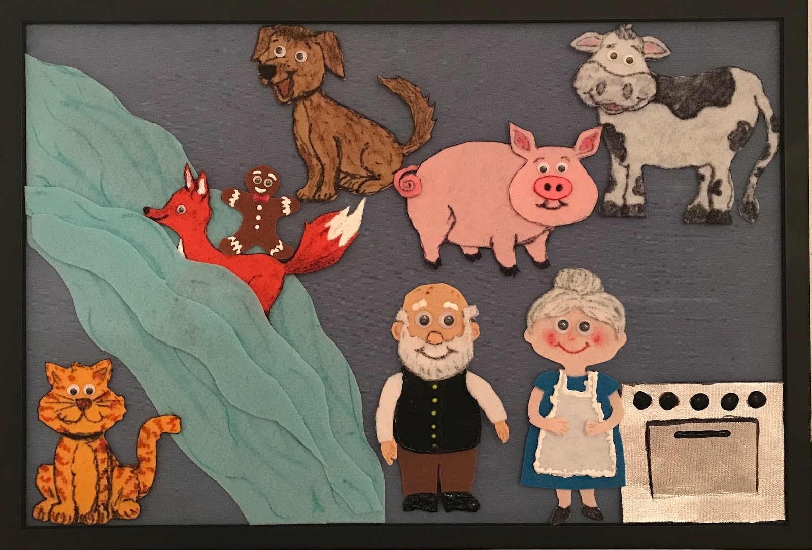 Adventures In Storytime (and Beyond): Flannel Friday - The Gingerbread Man