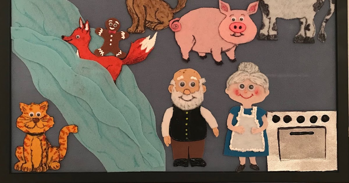 Adventures In Storytime (and Beyond): Flannel Friday - The Gingerbread Man