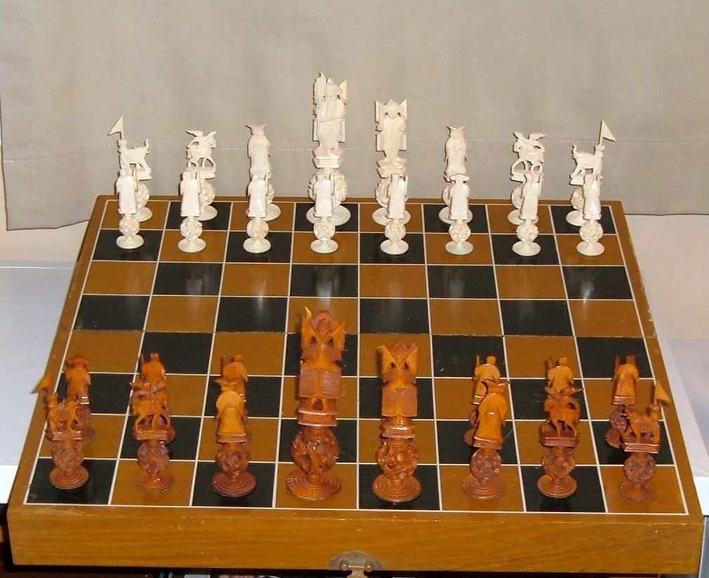 Jayaruh's Blog: Chinese Ivory Puzzle Ball Chess Set