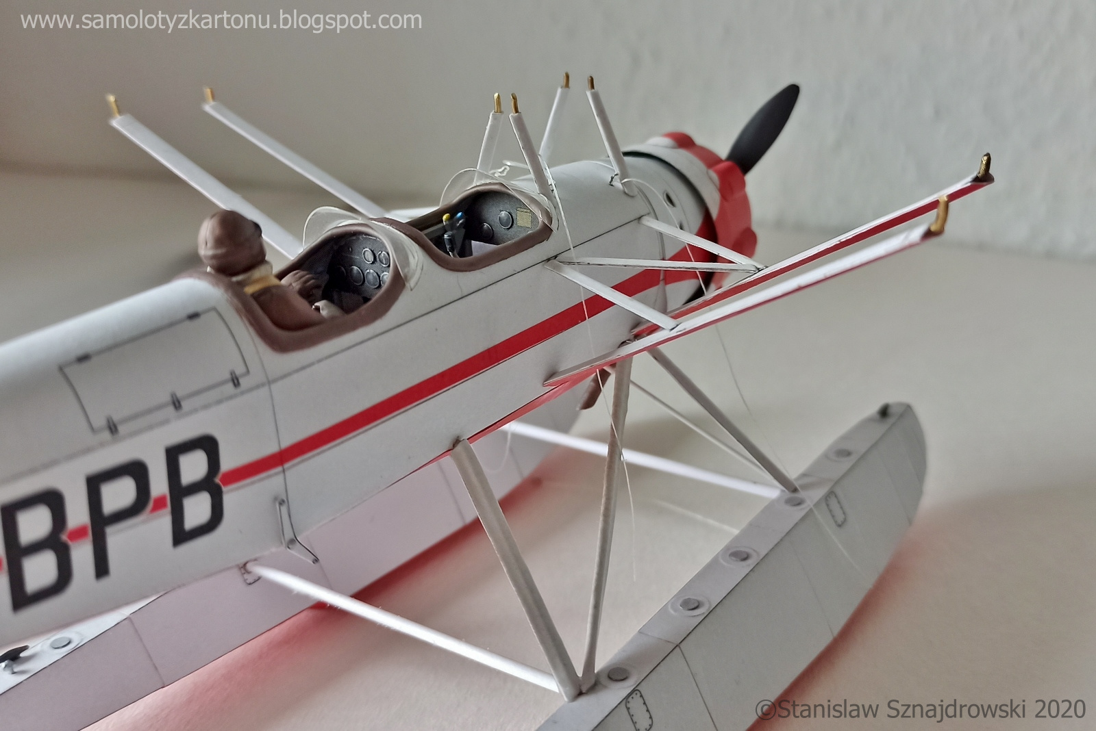 Samoloty z kartonu: Relacja/Model build - RWD 17W - Część V - ostatnia ...