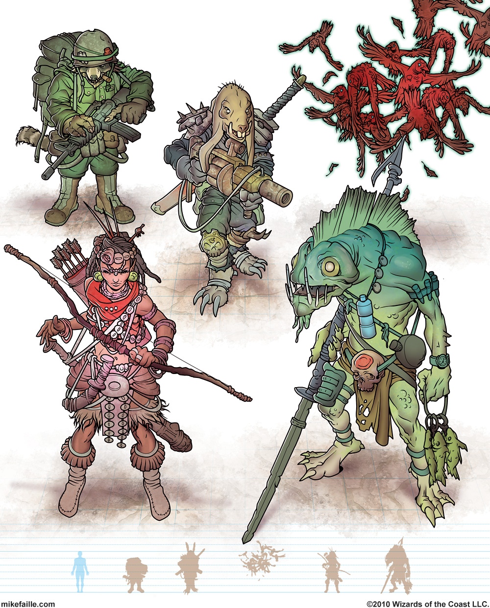 DNDKids: Animals, Mutations and What's in Between