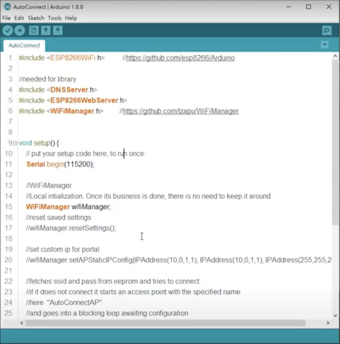 Arduino No More Ssid And Password With Wifimanager