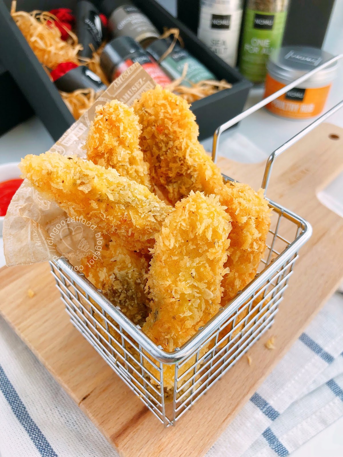 Miki's Food Archives : Crispy Spiced Fish Finger 香脆鱼柳