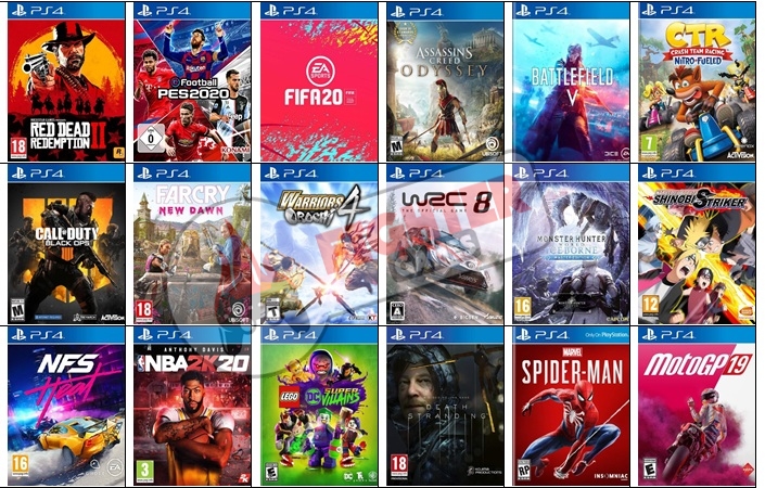 FIGHTER GAMES JOGJA: DAFTAR GAME PS4 HEN BARU