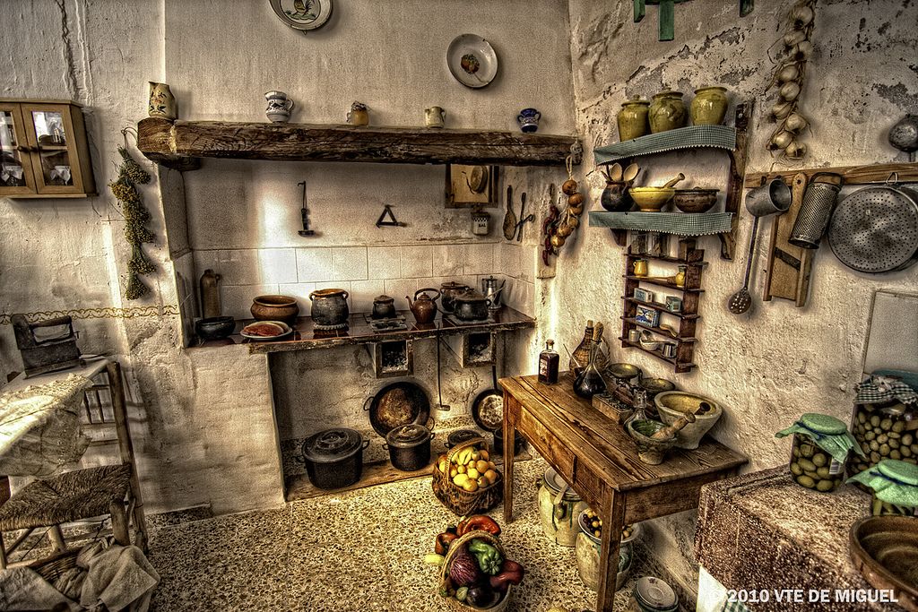 Las abuelas en la cocina