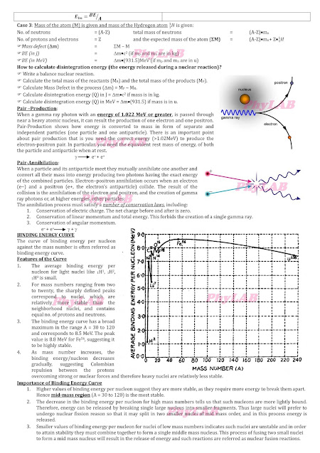 PhyLab-Educate: Notes on Nuclear Physics (Nuclear Binding Energy ...