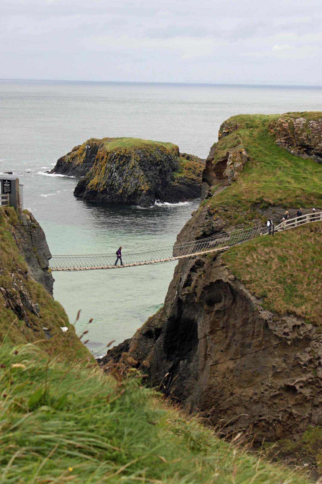 Mickelsen Family Adventures: Carrick-a-Rede Rope Bridge, Northern Ireland