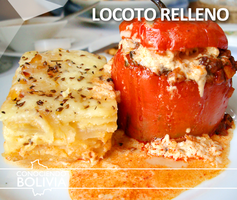 Bolivia: Recetas de cocina Locoto relleno