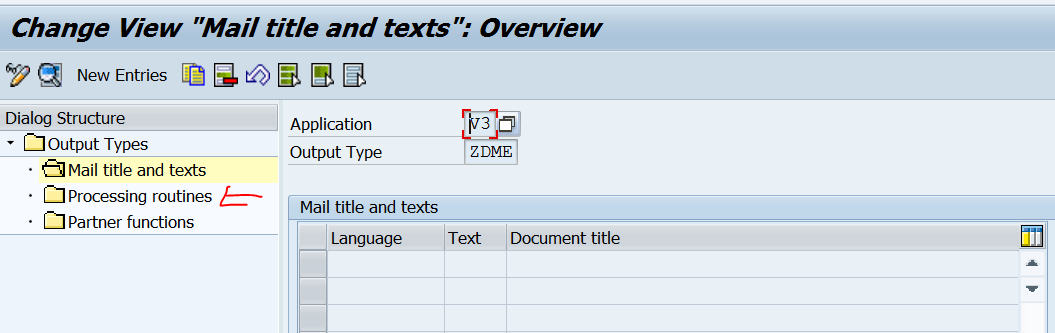 Techsap Creating A New Billing Output Type And Assigning It To The Output Determination