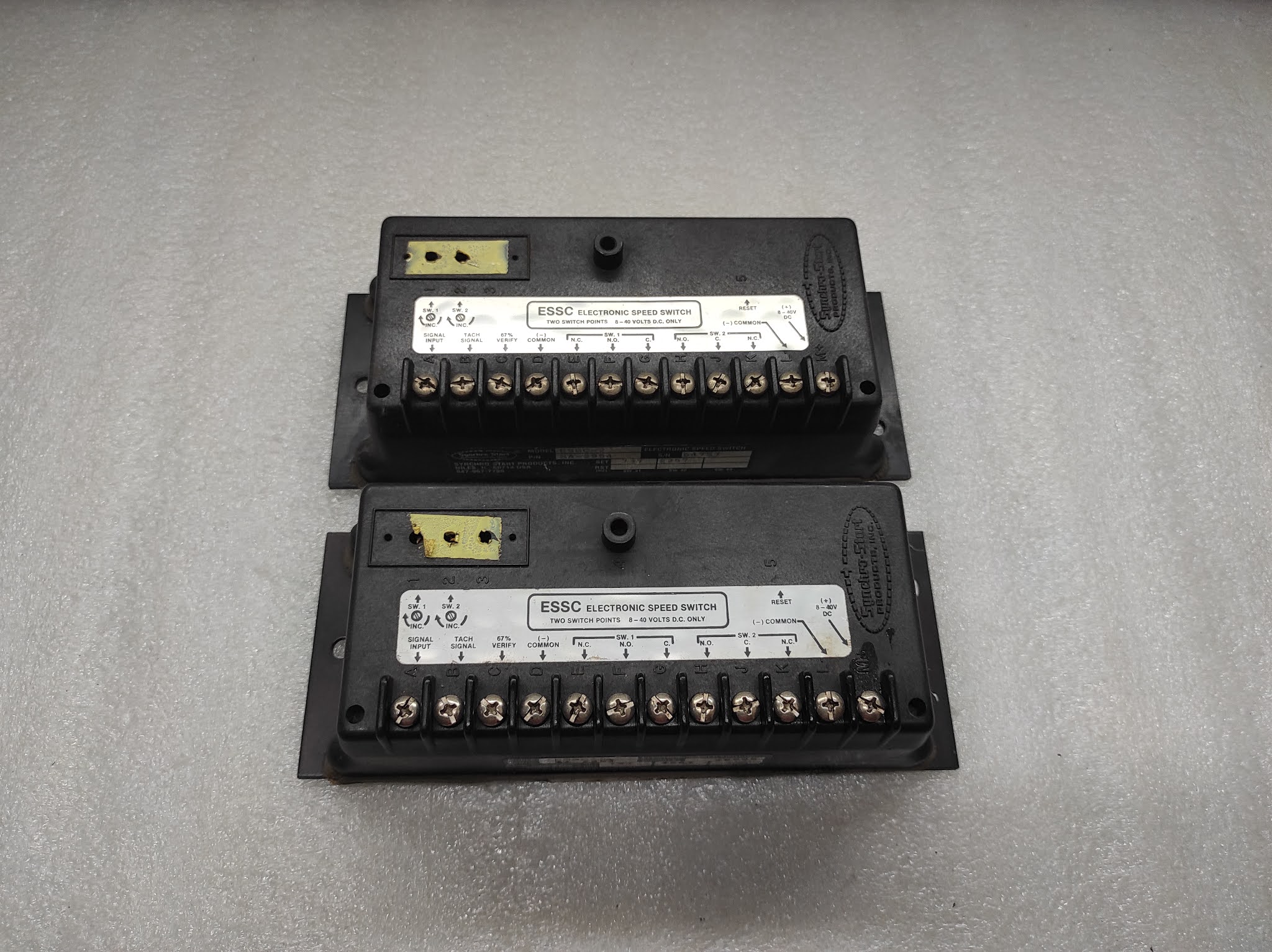 SYNCHRO START ESSC-2 ELECTRONIC SPEED SWITCH SA-2954