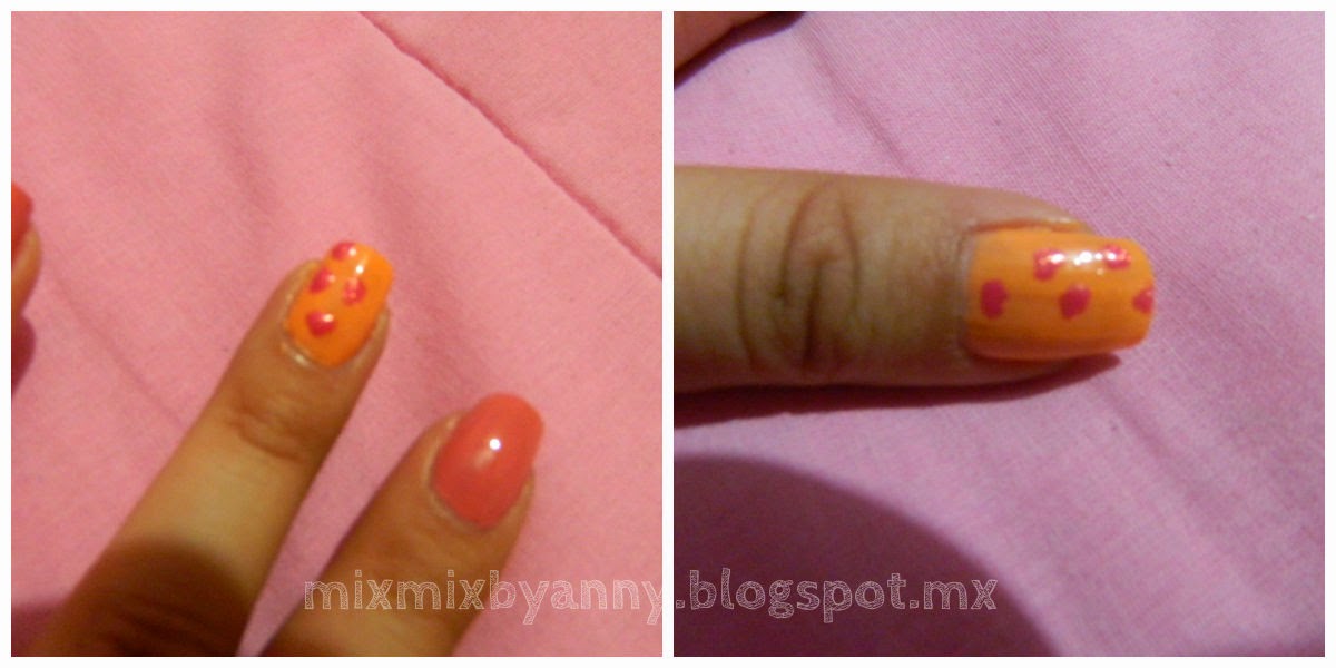 Mix Mix: Uñas animal print: melón&pink