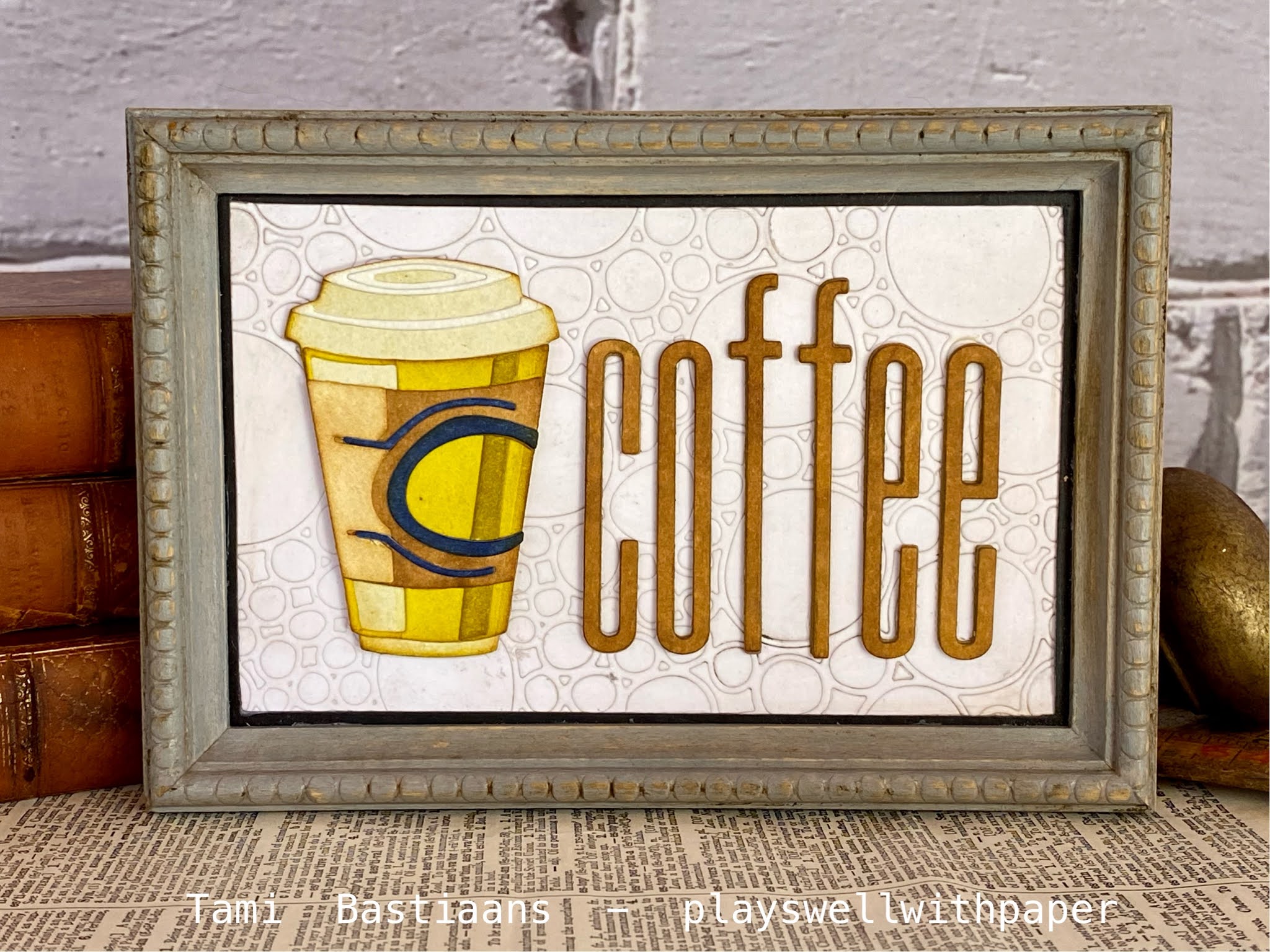 Plays Well With Paper: Cafe Colorize Frames