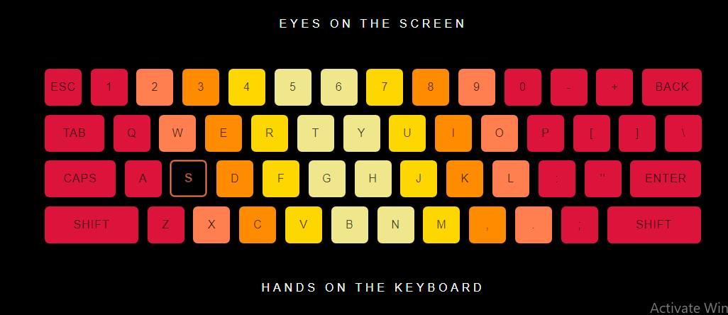Keyboard Design Using Html Css & Js