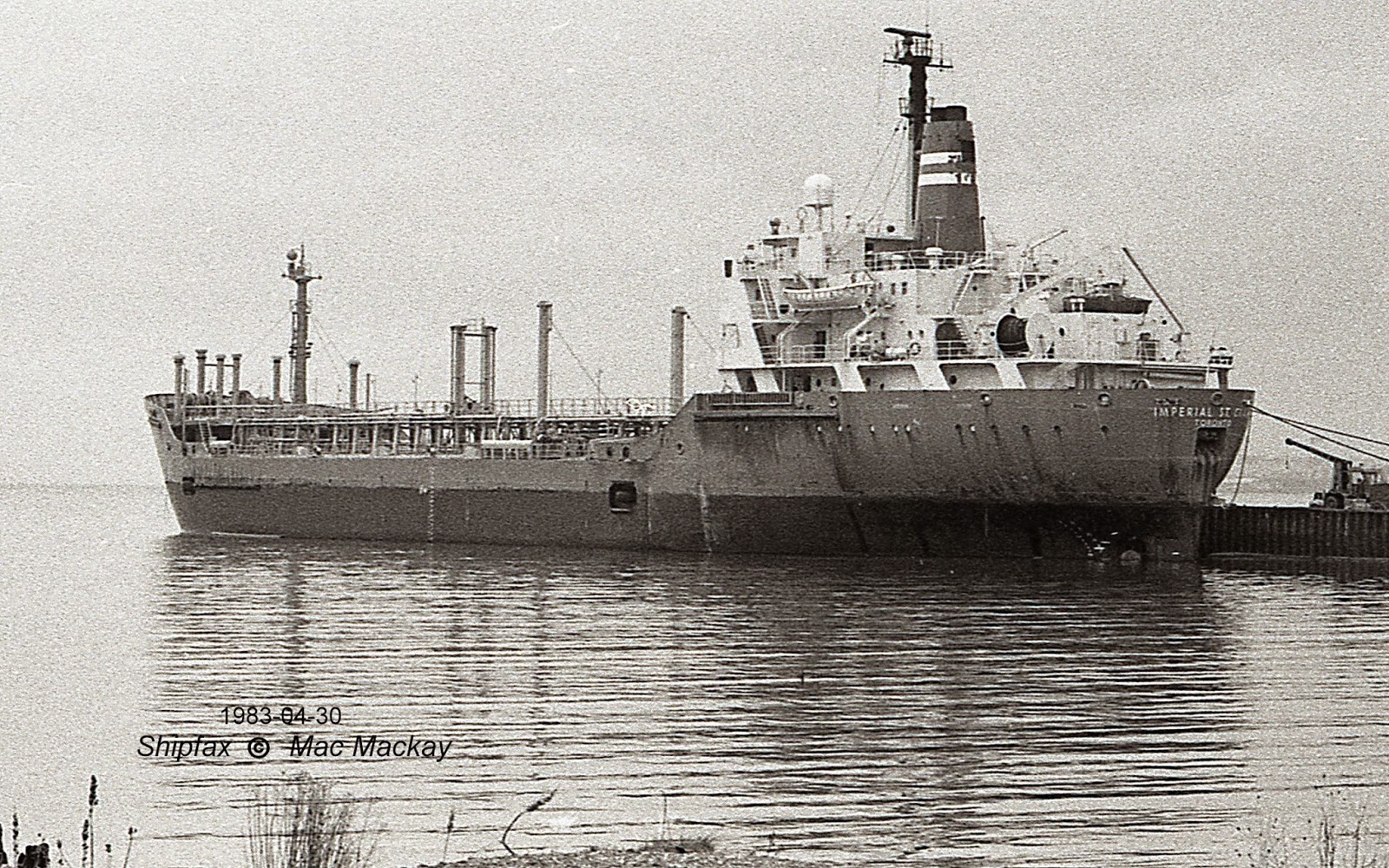 Shipfax: Imperial Oil Tankers - Part 4 - Imperial St.Clair