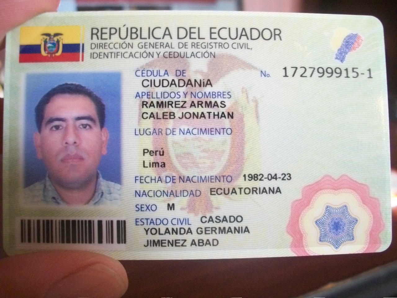 ¡Manos a la obra!: Ciudadano ecuatoriano.