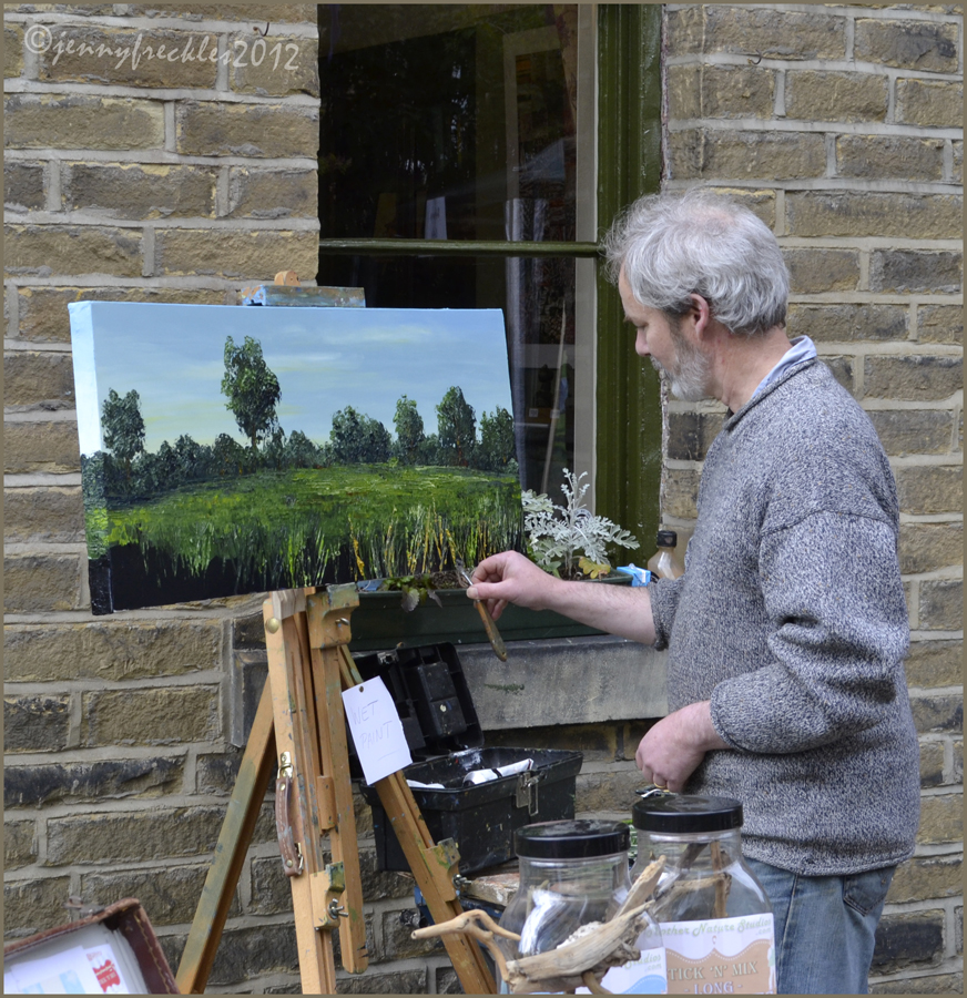 Saltaire Daily Photo: Arts Trail 3 - David Starley, artist