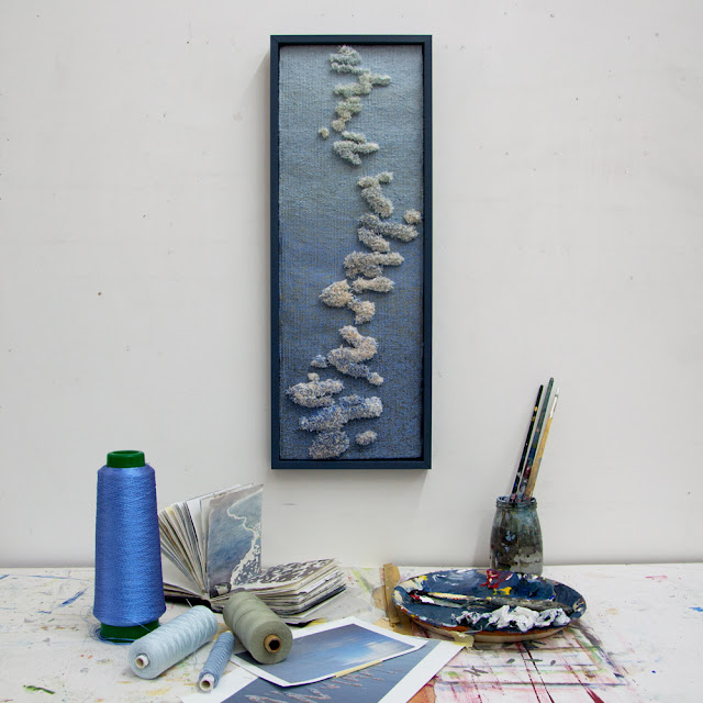 jo thomson - orkney artist: ebb and flow notation